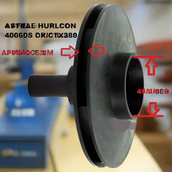 CTX280 Pool Pump Impeller #40060S Astral Hurlcon – Perfect Pool Equipment